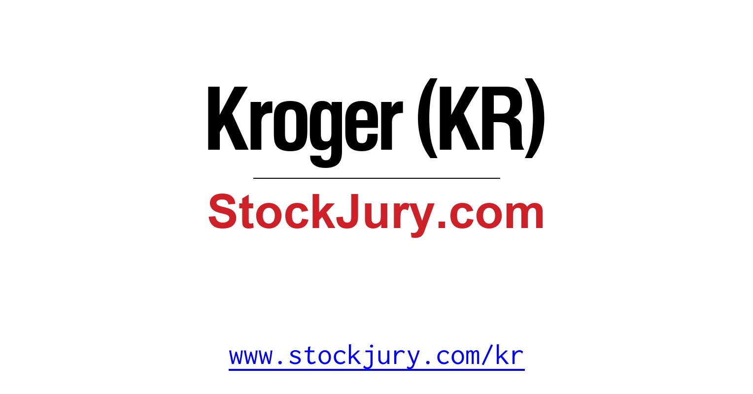 Kroger (KR) Stock - StockJury.com